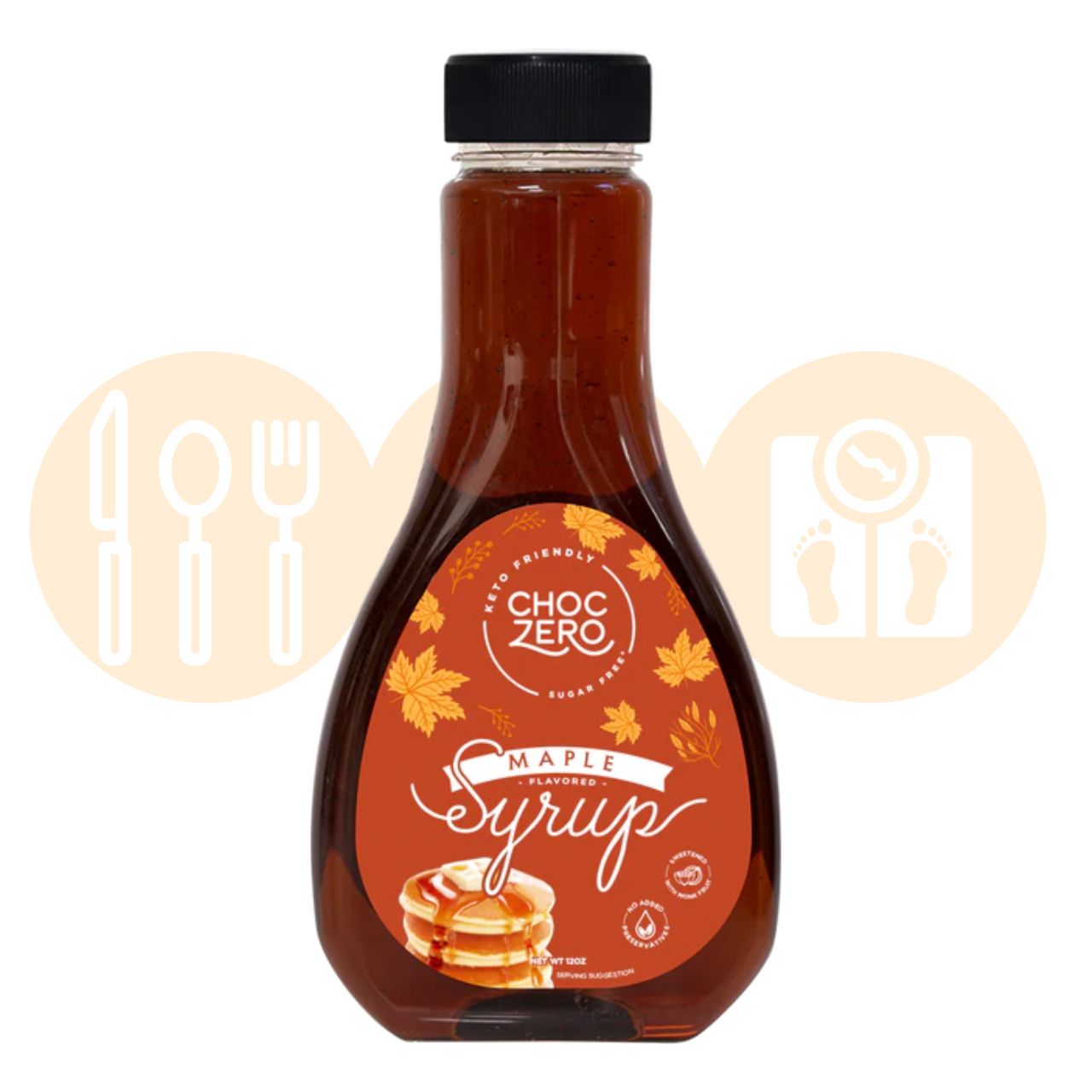 Choczero Maple Syrup 楓糖糖漿 340g - 香港低醣生酮飲食 | 生酮市集
